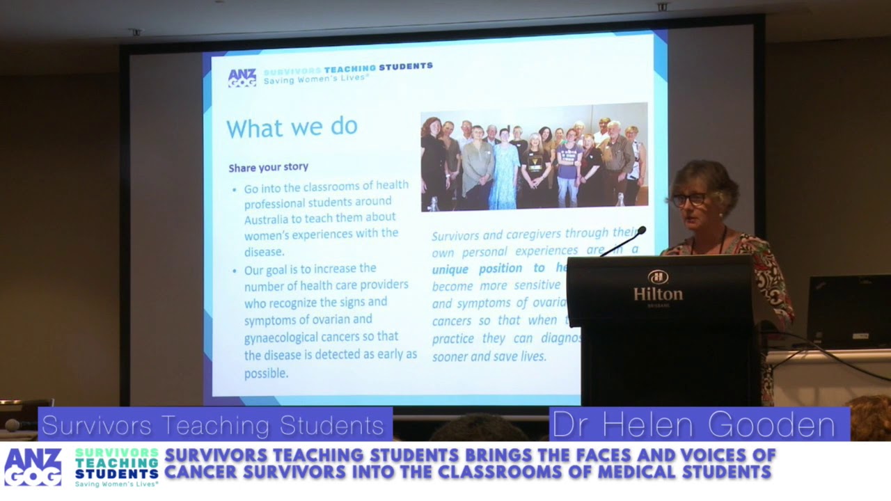 Helen Gooden Speaking about Survivors Teaching Students - YouTube
