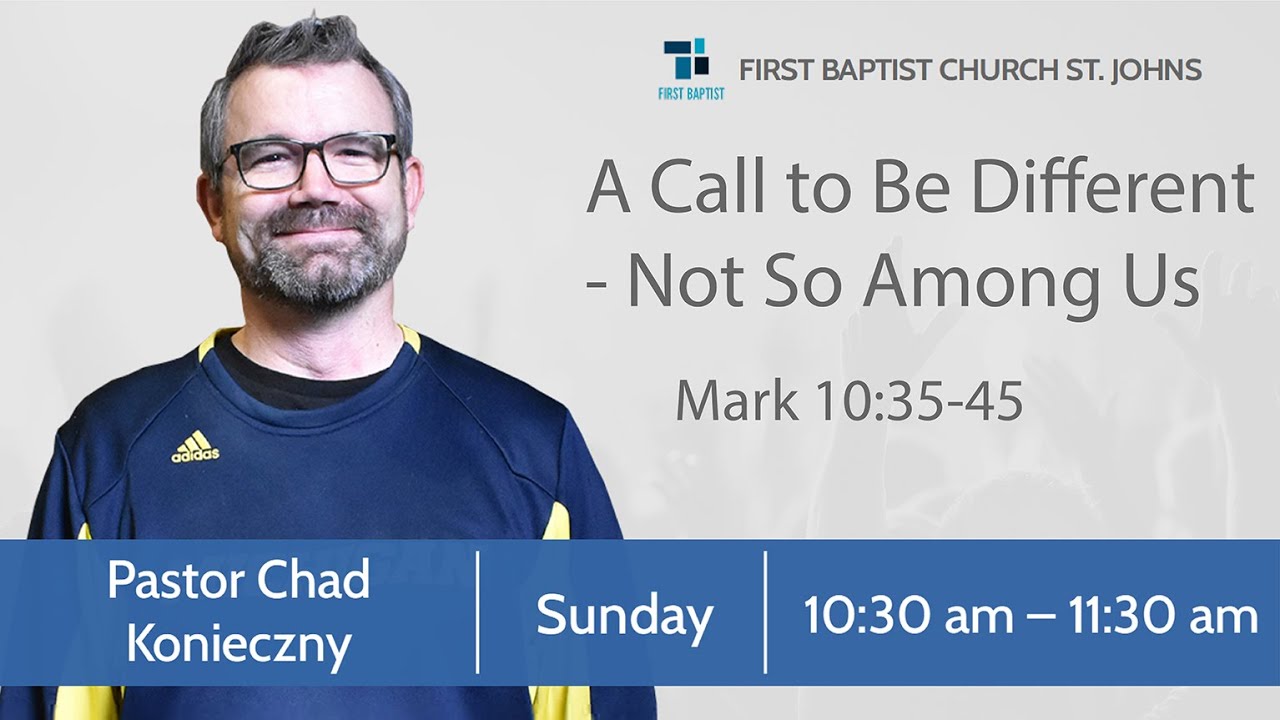 Sunday Morning November 13, 2022 - A Call to Be Different - Not So ...