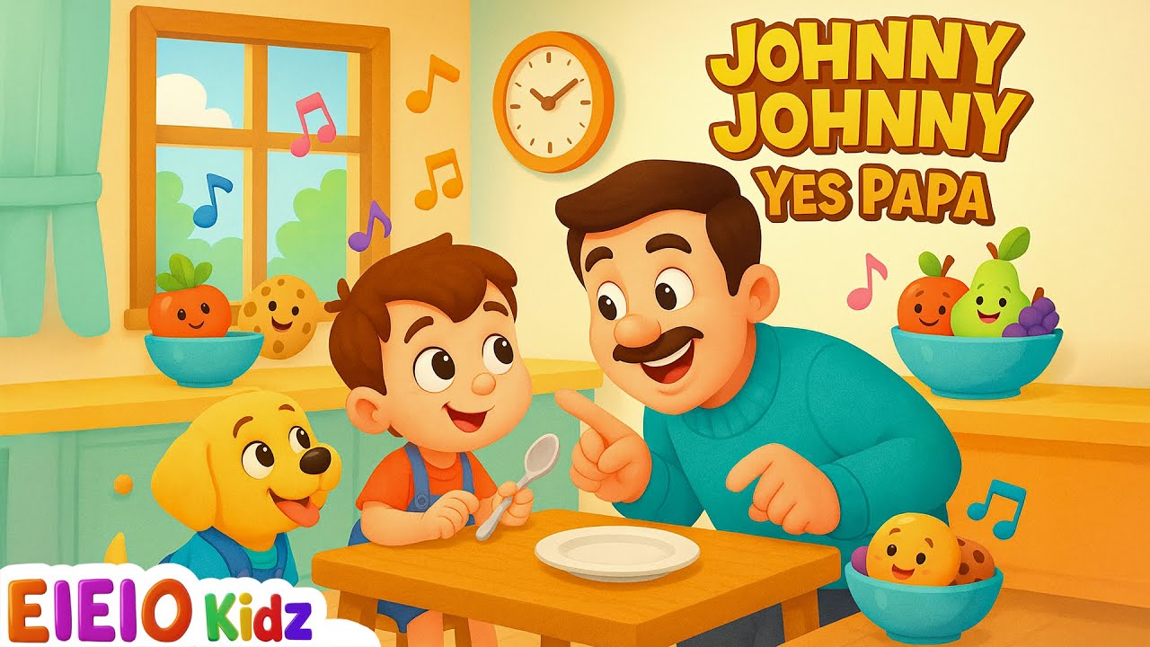 Nursery Rhymes for Kids | Johnny Johnny Yes Papa | Kindergarten ...