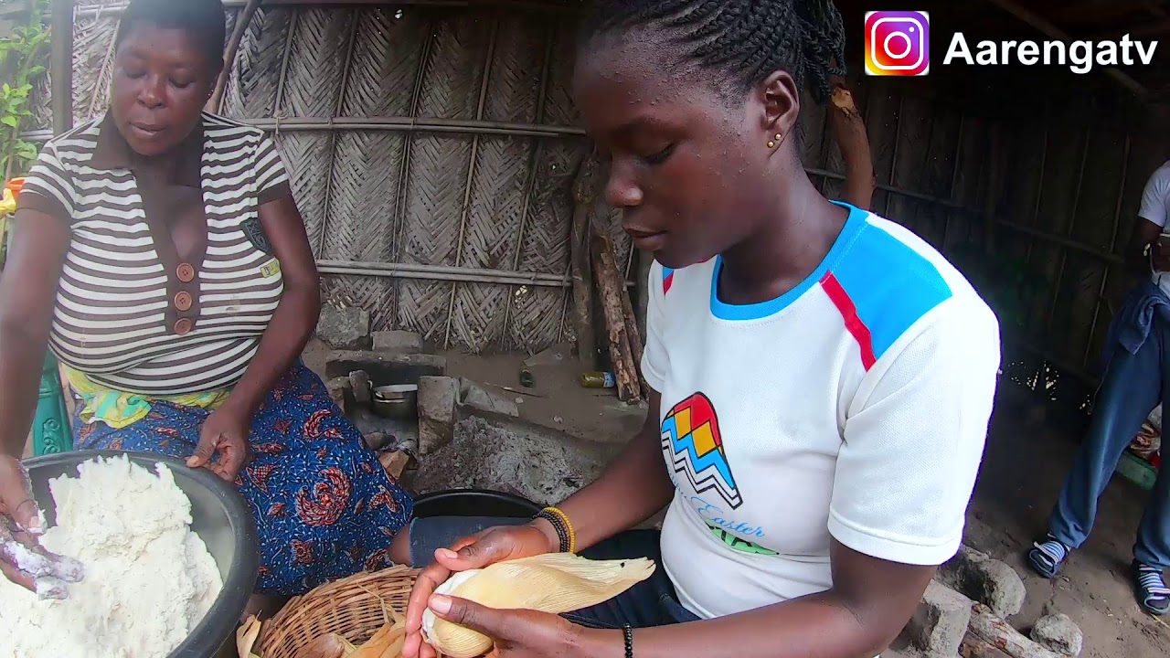 HOW TO PREPARE KENKEY/DONKUNU***A GHANAIAN FOOD - YouTube