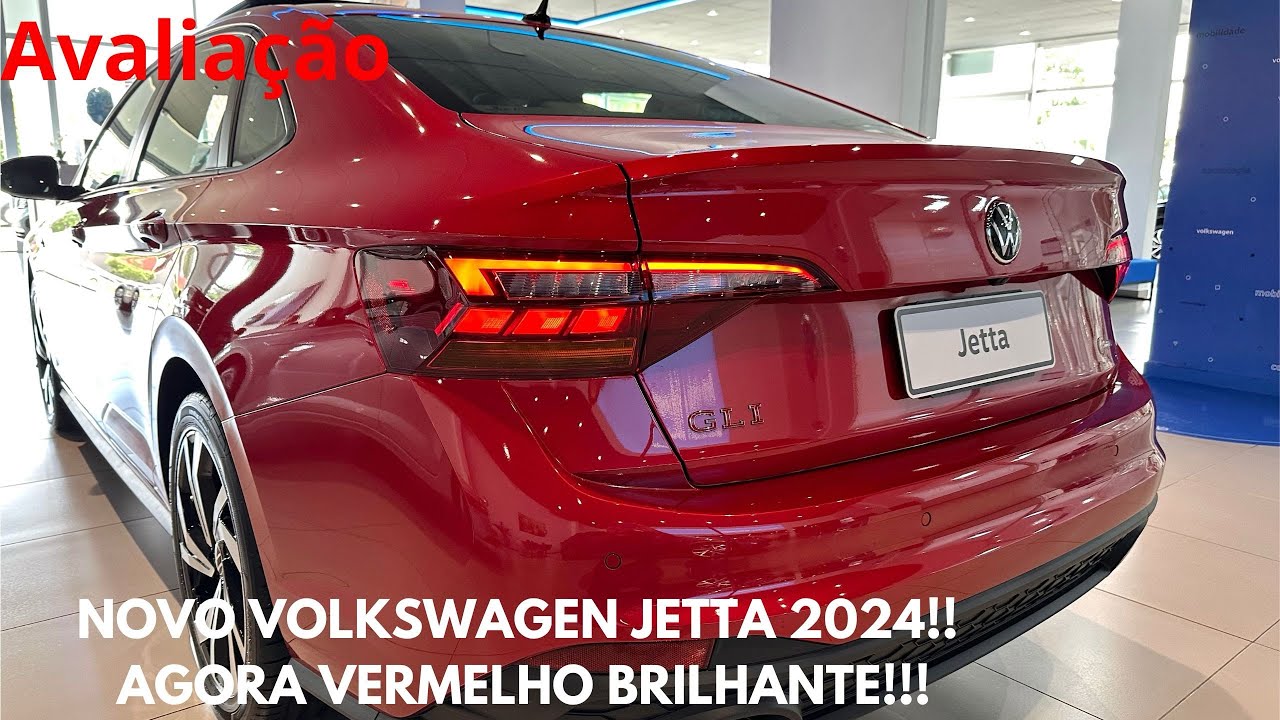 Volkswagen Jetta 2024 Vermelho Kodo Veículos: VOLKSWAGEN JETTA 2024
