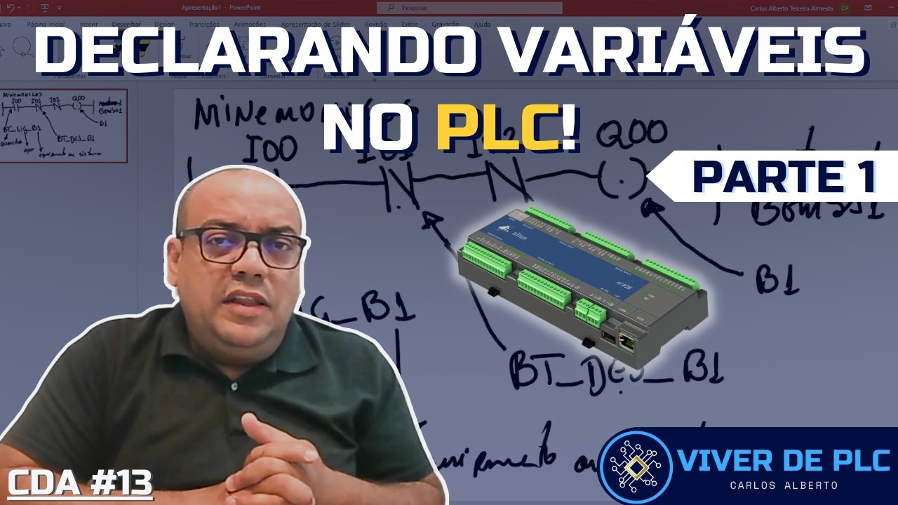 Declarando Variáveis no PLC! | CONCEITOS DE AUTOMAÇÃO | EP. 13 | VIVER ...