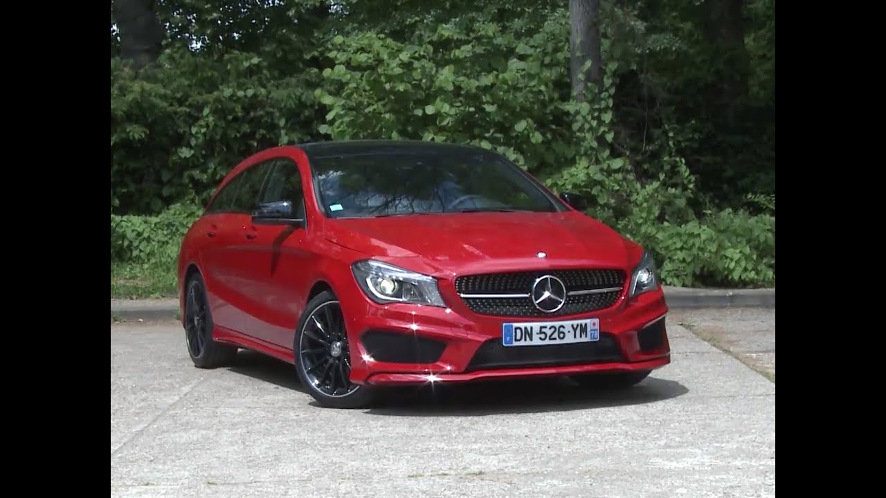 Essai Mercedes CLA Shooting Brake 200 CDI 7G-DCT Fascination 2015 - YouTube