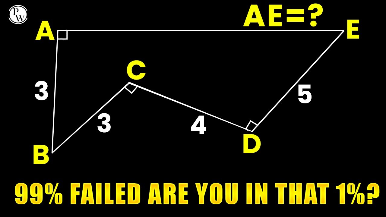 Easy Geometry Problem Only 1% Could Solve this !😱 - YouTube