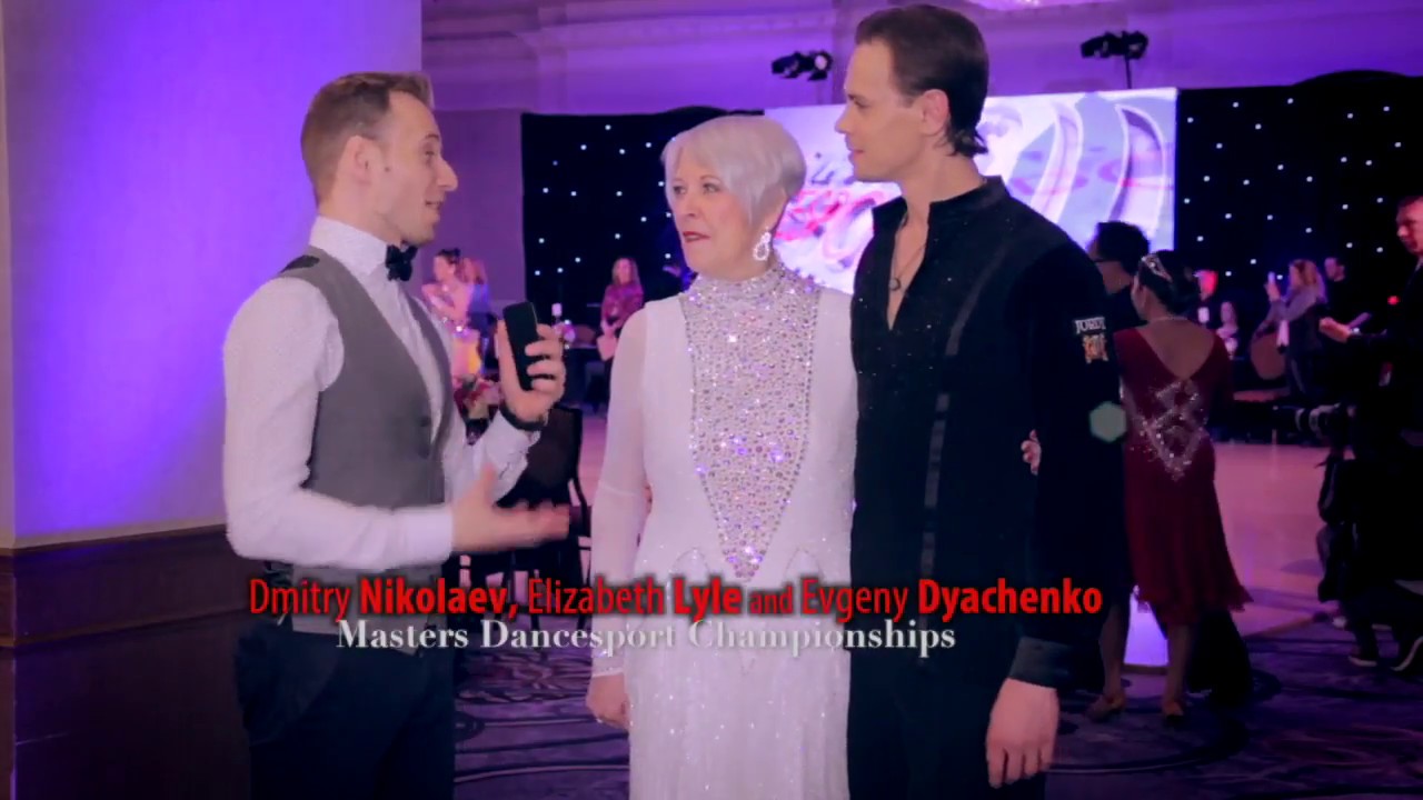 Elizabeth Lyle and Evgeny Dyachenko Masters Dancesport Championships ...