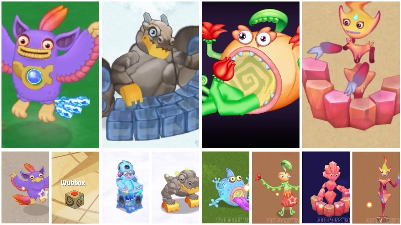 MONSTERS FUSIONS in MSM | Monsters Was Transformed | My Singing ...