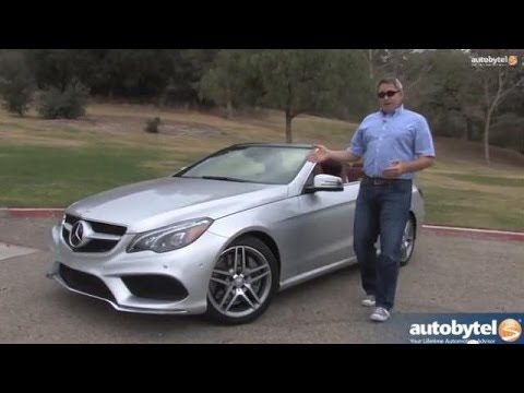 2014 Mercedes E550 Cabriolet Test Drive & Luxury Convertible Car Video ...