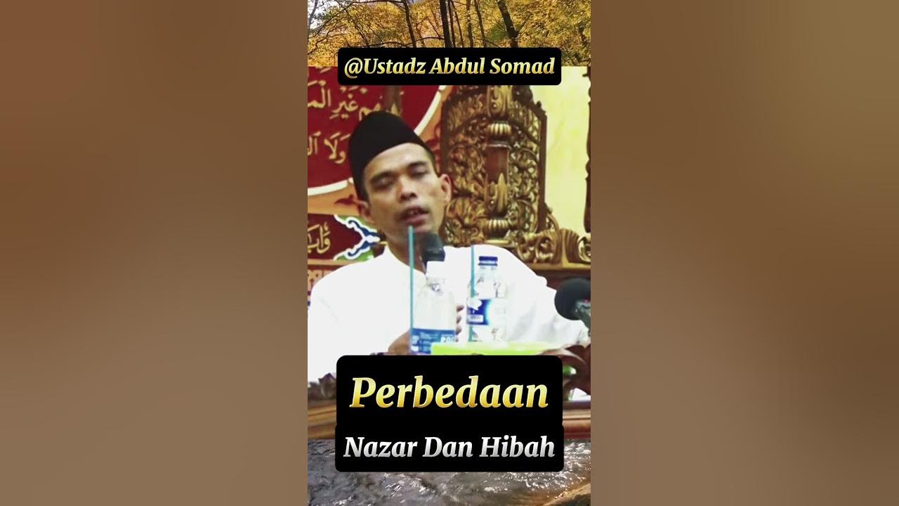 Perbedaan Nazar Dan Hibah - YouTube