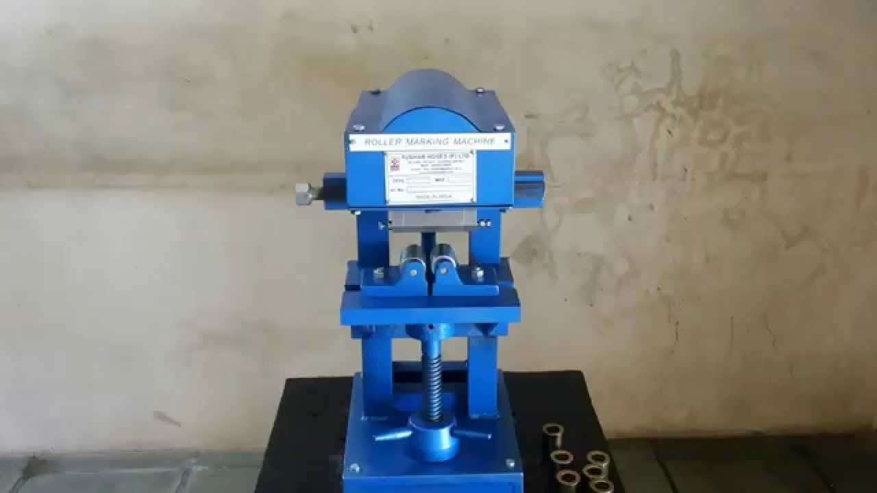 ROLL MARKING MACHINE - YouTube