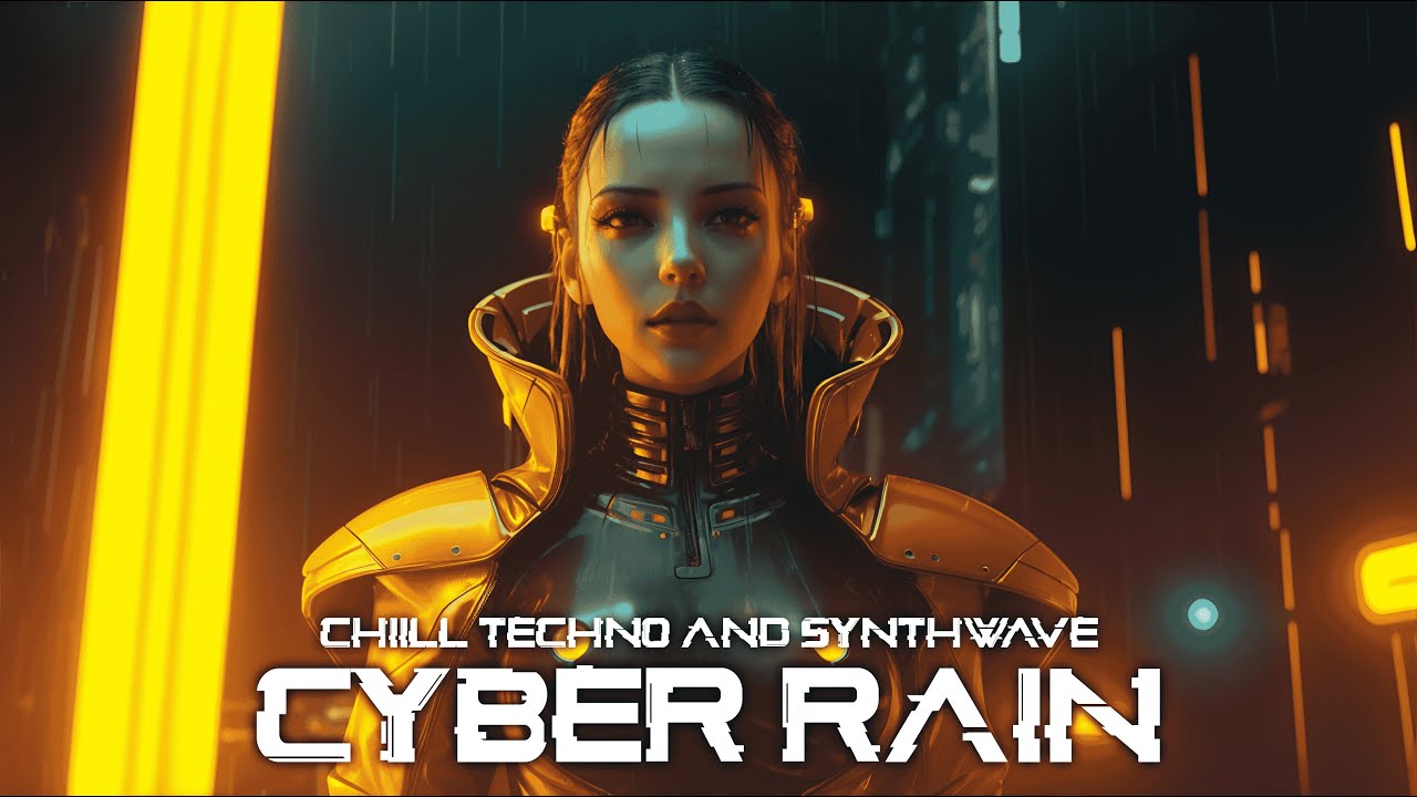 Chill Techno and Synthwave - Cyber Rain - YouTube
