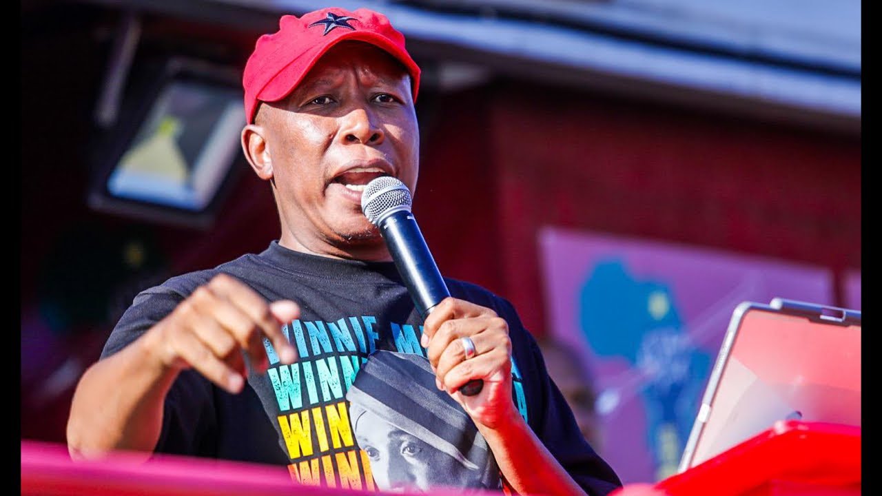 JULIUS MALEMA IN SEBOKENG ZONE 17 - YouTube