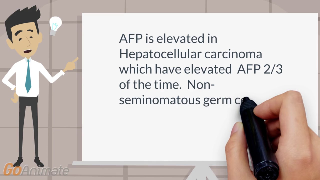 Elevated alfafetoprotein (AFP) - YouTube