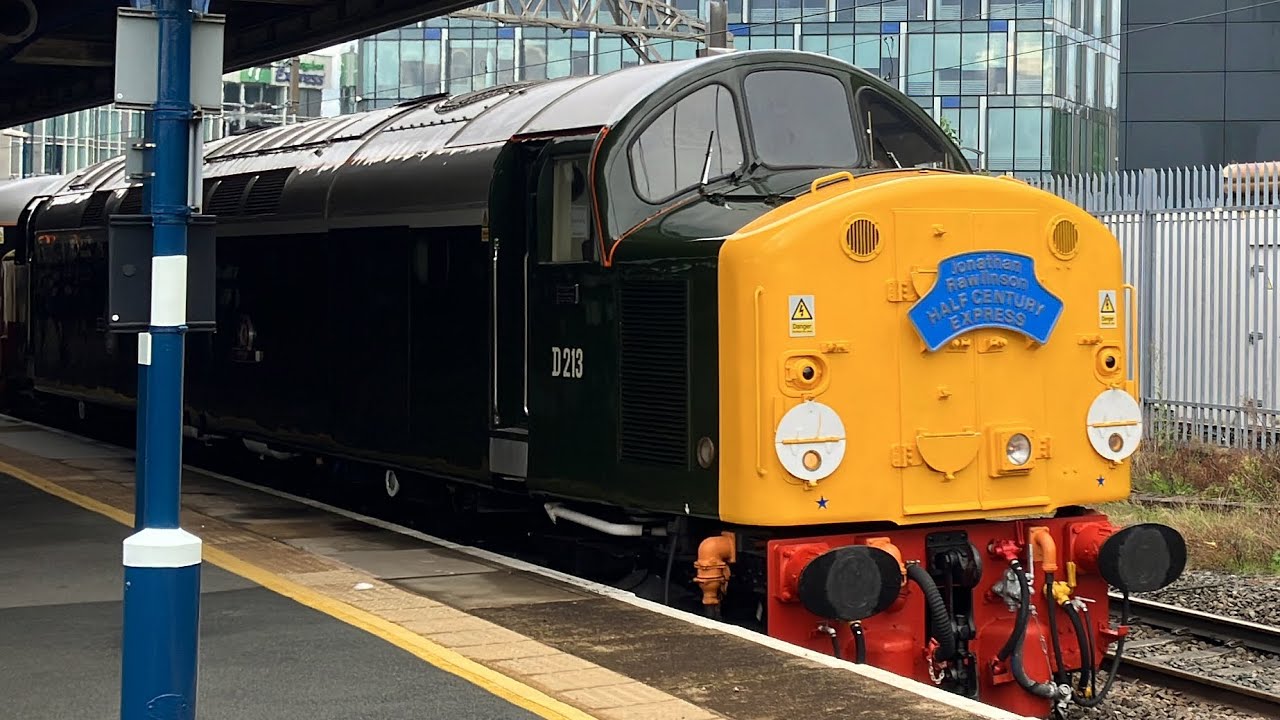 @locomotiveservicesgroup Class 40 D213 Adania’ Private Charter ...