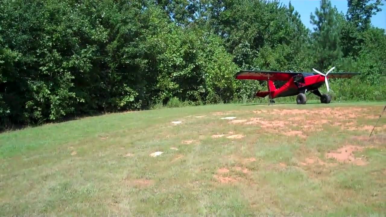 Highlander Demo Flight - Just Aircraft Factory Grass Strip - YouTube