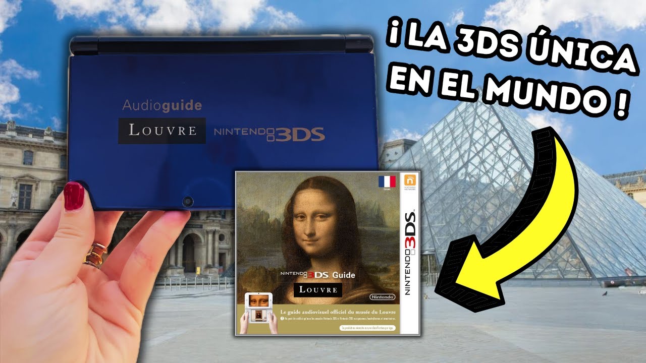 😱 LA EDICIÓN ESPECIAL de la NINTENDO 3DS del MUSEO DEL LOUVRE - YouTube