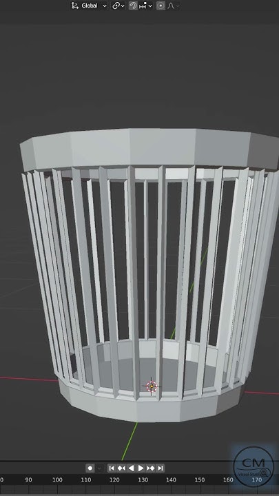BLENDER | MODELING A METAL BIN | Making of Isolation - YouTube