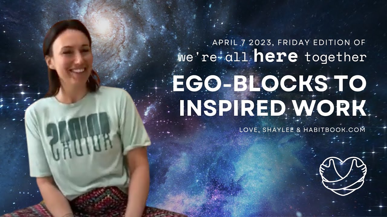 ego-blocks to inspired work & achieving to find worth - YouTube