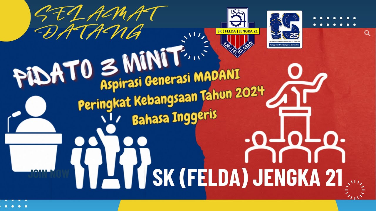 Pidato 3 Minit Aspirasi Generasi MADANI-NUR IWANA SADIQAH BINTI ...