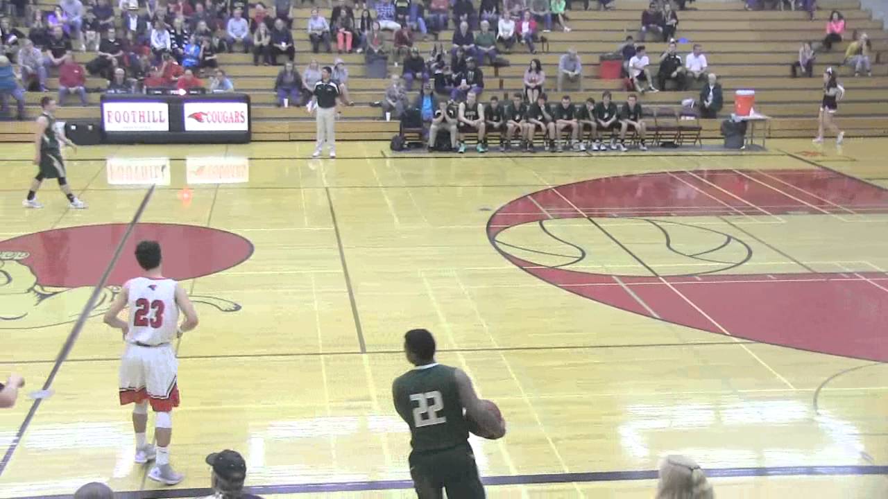 Red Bluff High School Varsity Basketball vs Foothill 2016 - YouTube