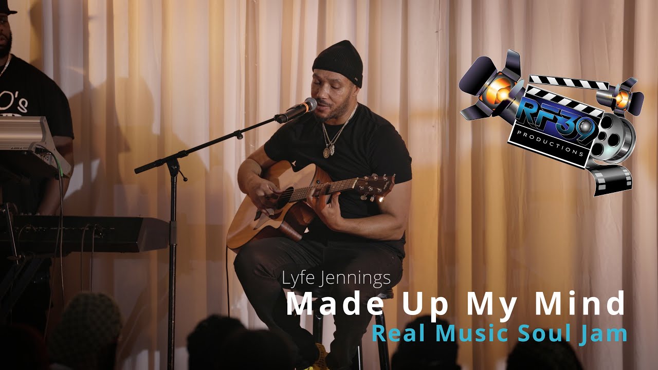 Lyfe Jennings Live Performance Made Up My Mind at The Real Music Soul ...