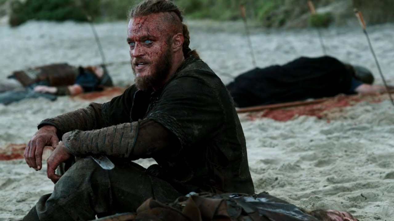 Vikings - Battle On The Beach Of Northumbria | Trial | (1x04) 4K - YouTube