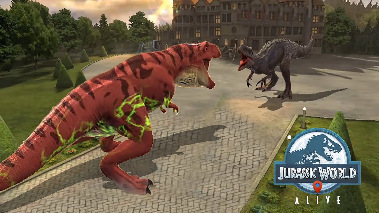 New 93 Classic T Rex Vs Indominus Rex | Ultimate Battle | Jurassic ...
