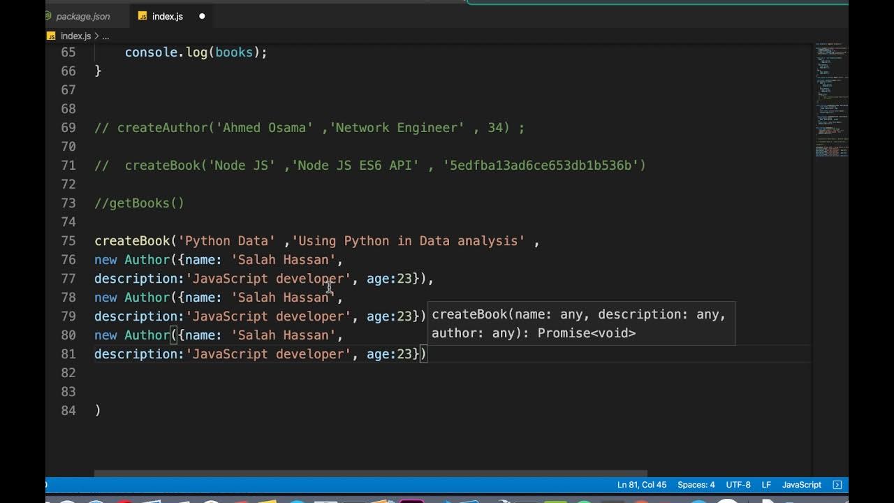 49 Node js Developer | MongoDB Array & Documents - YouTube