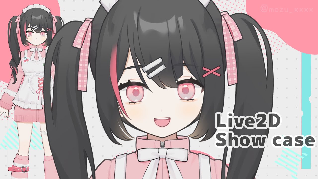 【Live2D】オリジナルモデル【Live2Dshowcase】 - YouTube