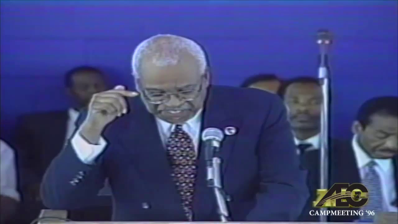 Dr. Benjamin Reaves Camp Meeting 1996 - YouTube