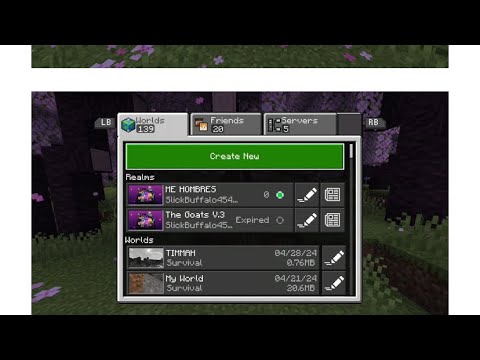 How to turn on coordinates on a Minecraft realm - YouTube