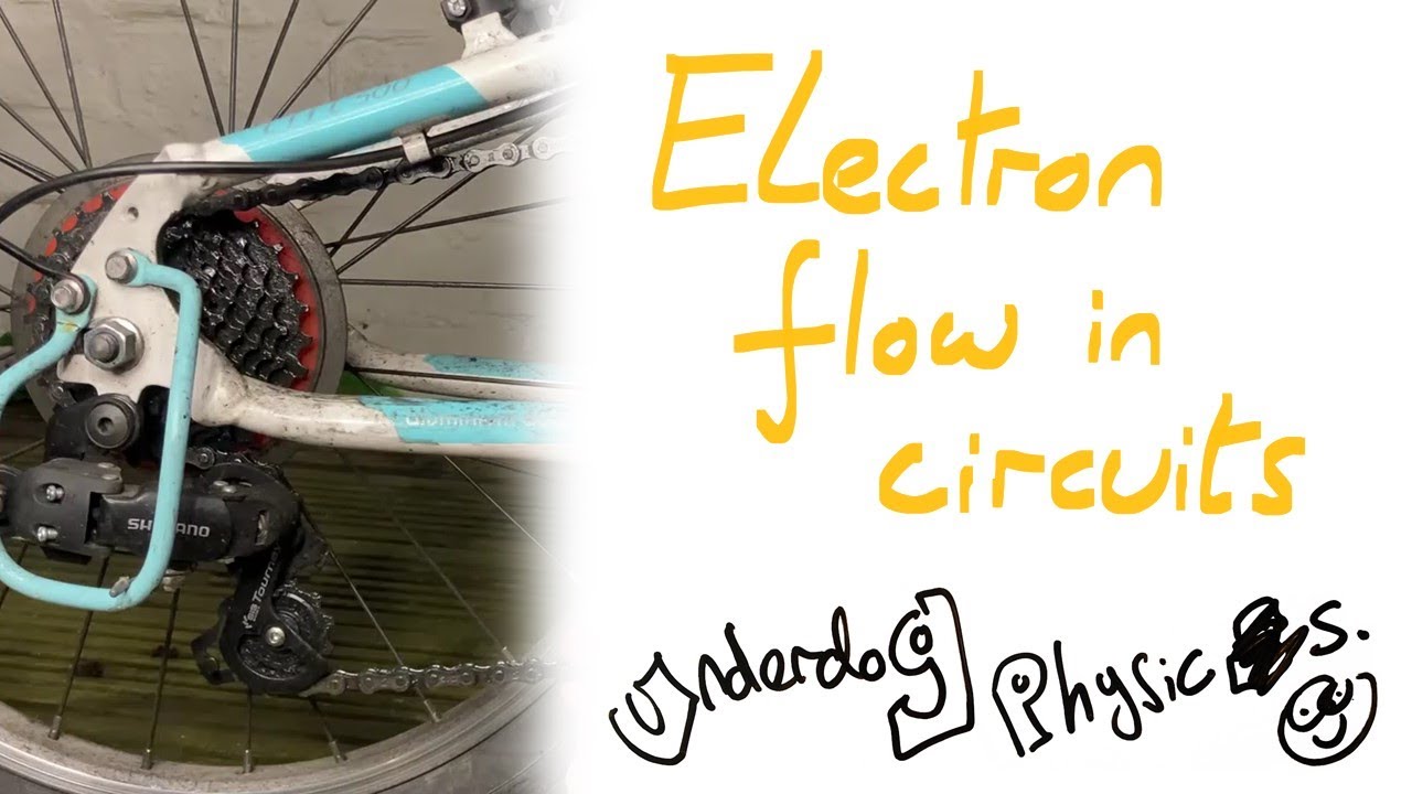 Electron flow in circuits - GCSE Physics - YouTube