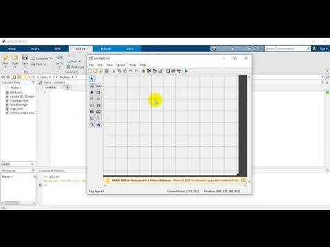 Créer une Interface Graphique par Guide (Matlab) - YouTube