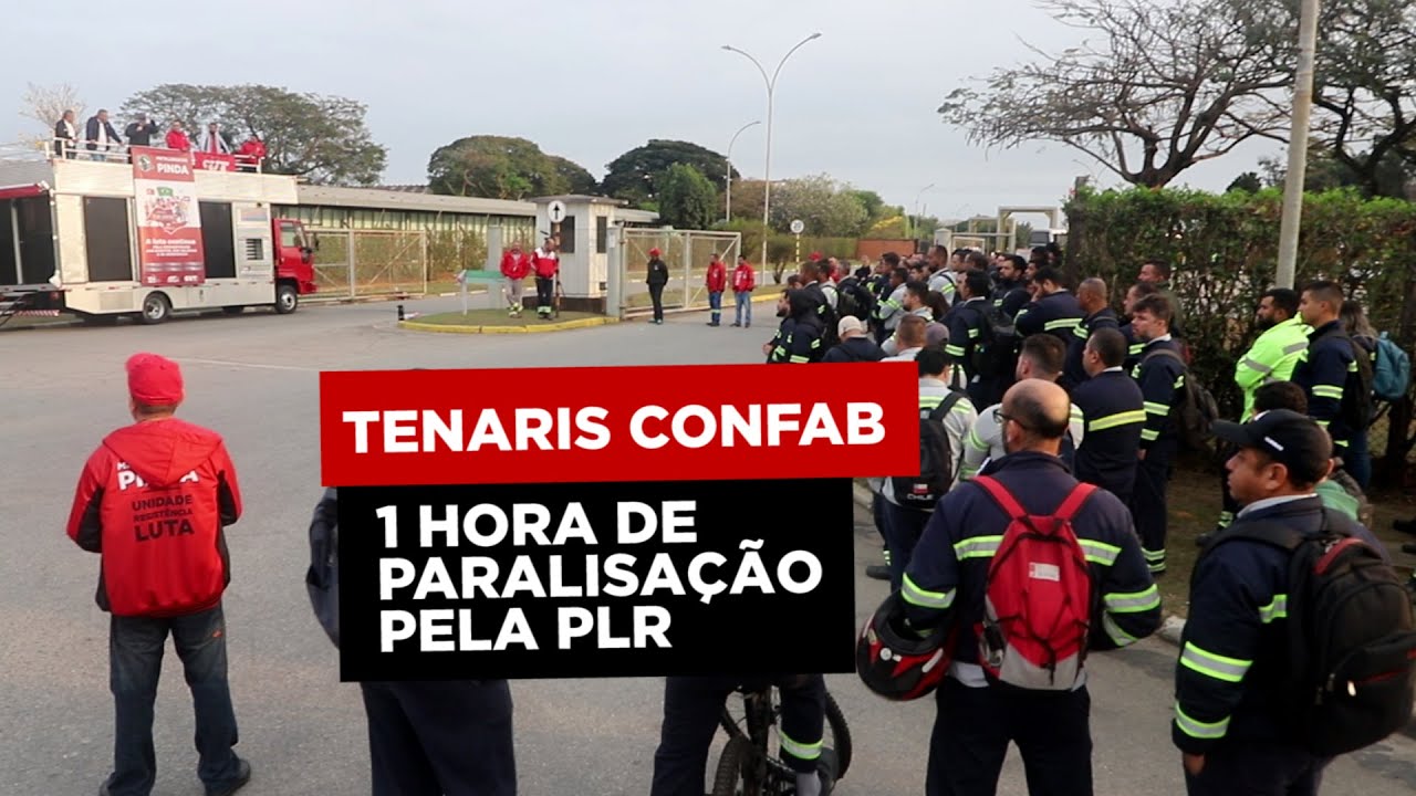Paralisação de 1 hora na Tenaris Confab - Pindamonhangaba - YouTube