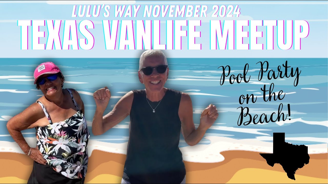 POOL PARTY ON THE BEACH AT LULU'S WAY TEXAS MEETUP - YouTube