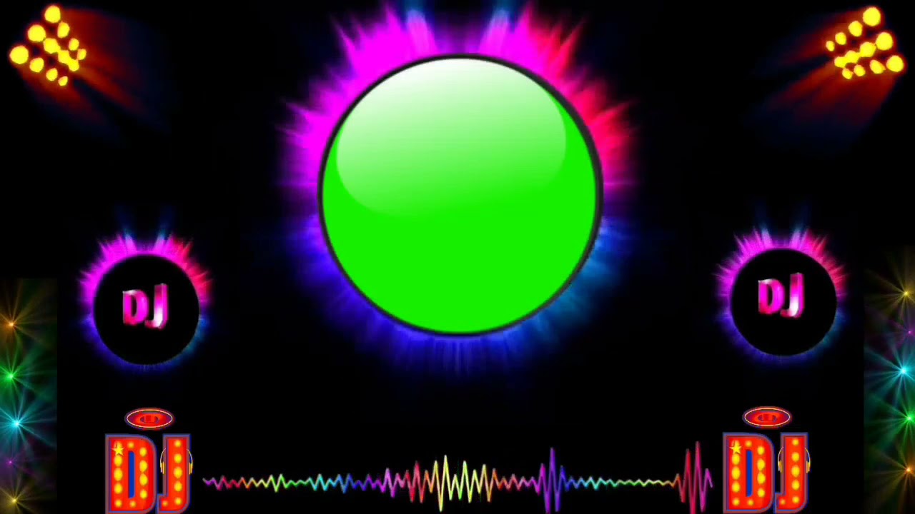 Green screen video DJ song remix light effects background avee template ...
