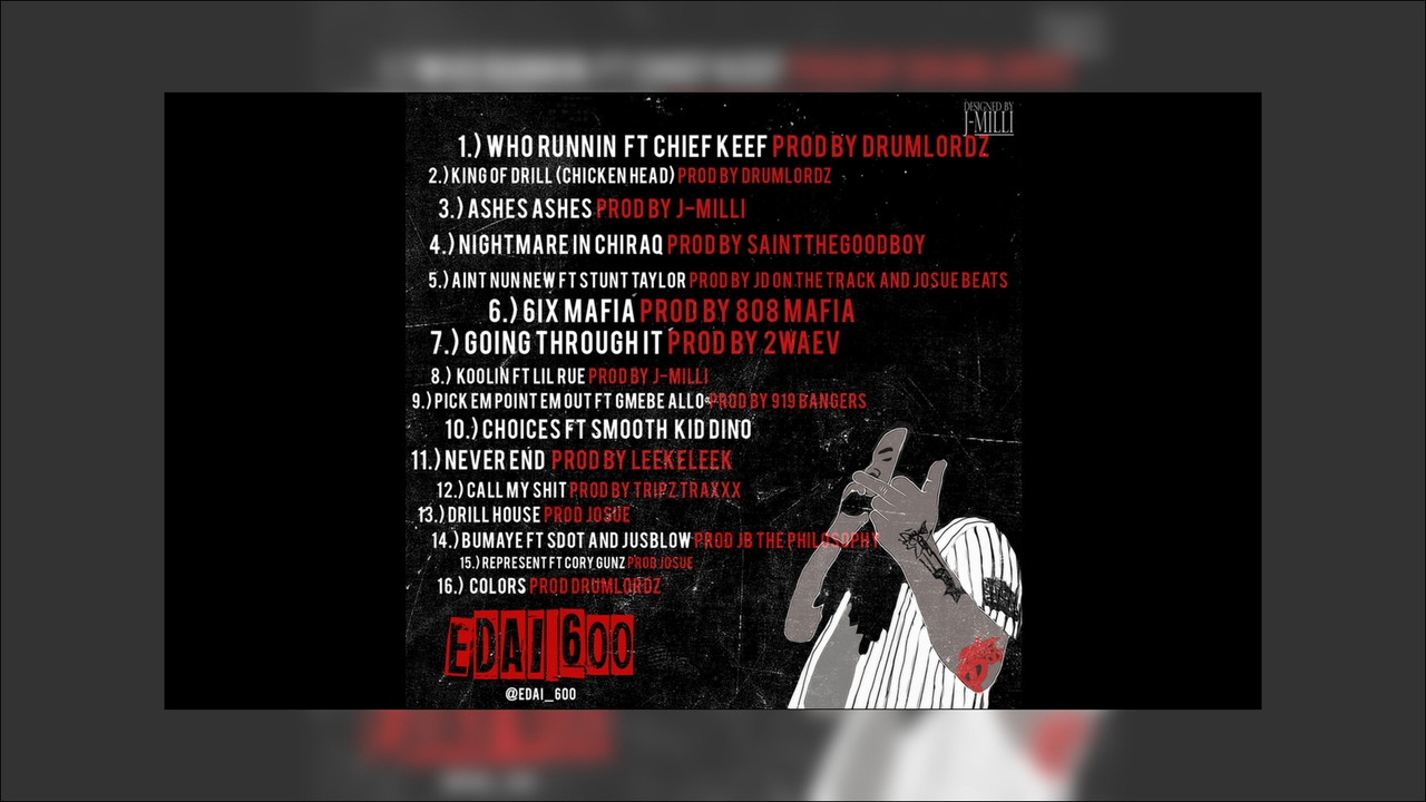 Edai - Nightmare In Chiraq (Prod By Saint The Good Boy) (6ix Mafia ...