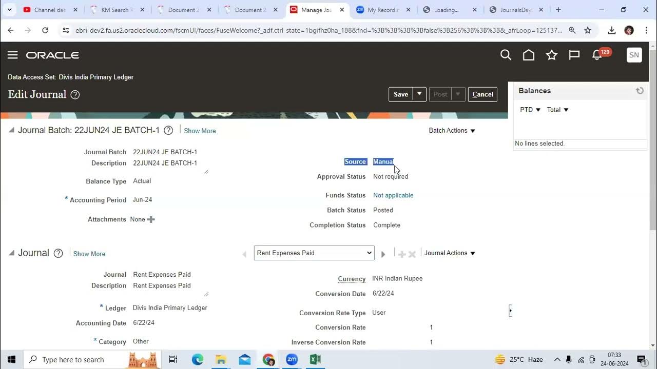 Can We change Source name while creating the Journals in Oracle EBS and fusion General ledger ...