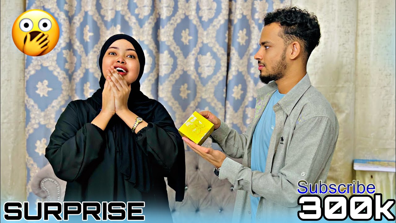 MADAMA AY GAARTAY 300k WAXAN SURPRISE UGU GIFT 🎁 QAALI AH…..!!!😱 - YouTube