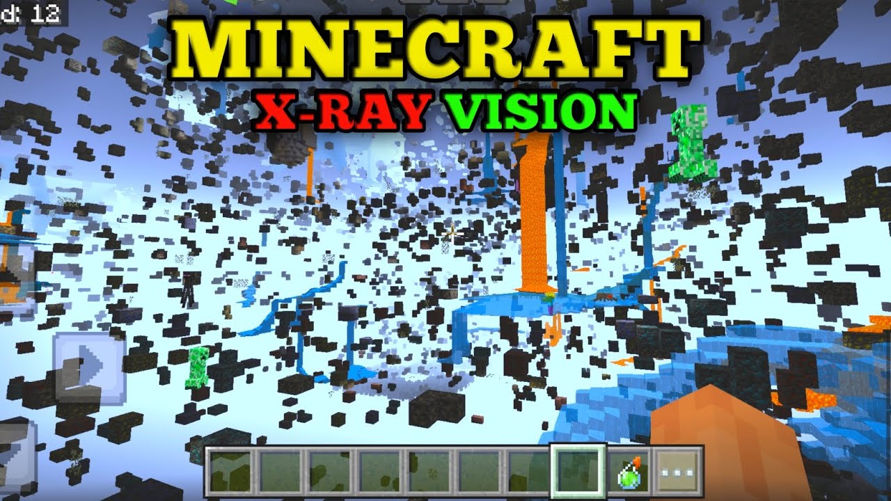 X-RAY Texture Pack For MCPE/Bedrock 1.21👁️| X-RAY Mod For Minecraft Pe ...
