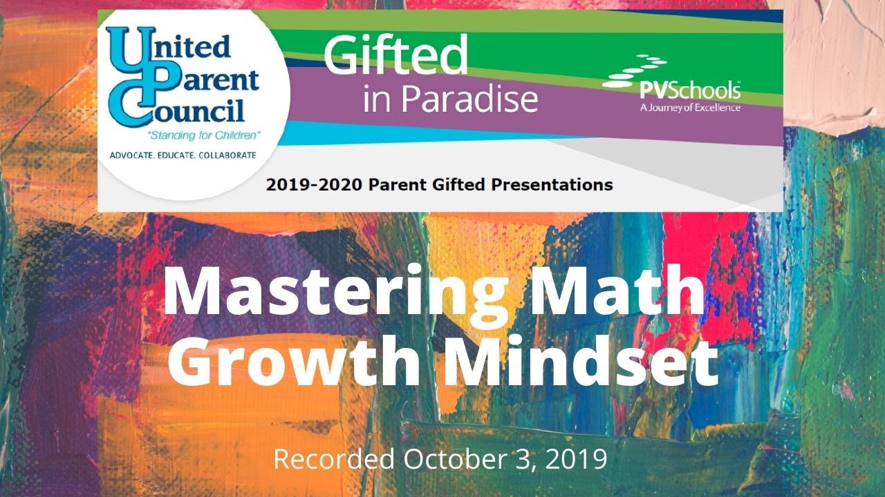 Mastering Math Growth Mindset in Gifted Students - YouTube