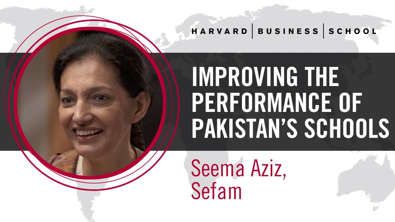 Sefam and Care Foundation’s Seema Aziz; Improving the Performance of ...