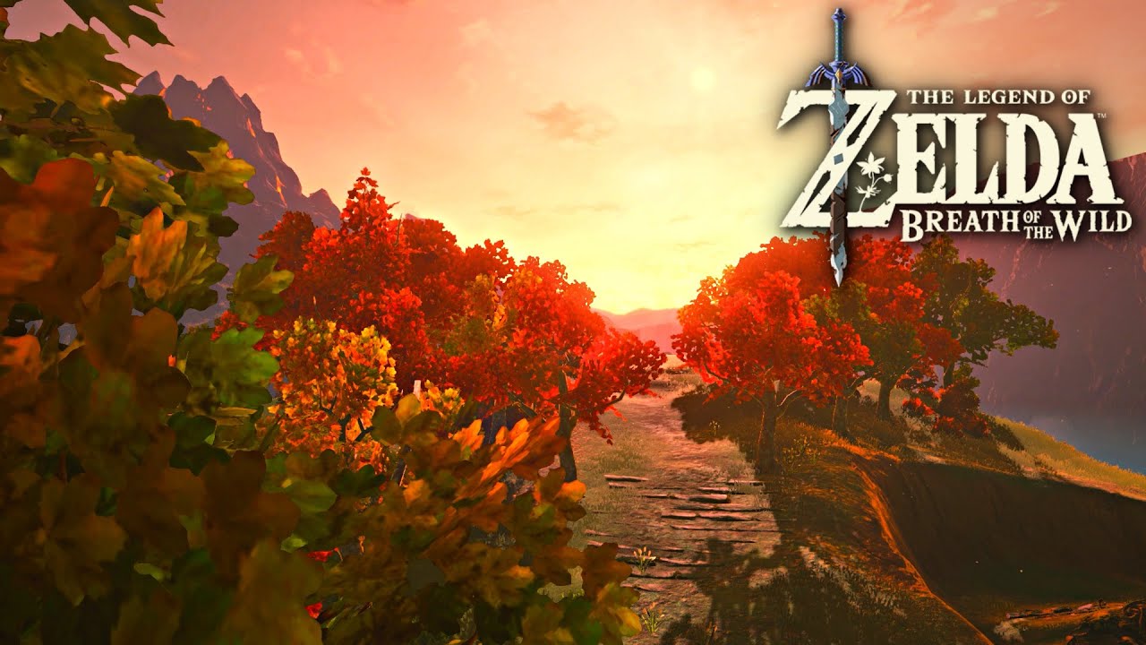 The Most BEAUTIFUL Breath of the Wild Scenery You Will EVER See - YouTube