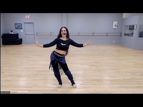 Intermediate Belly Dance Combo for All Ages! 🌟💖 #bellydance