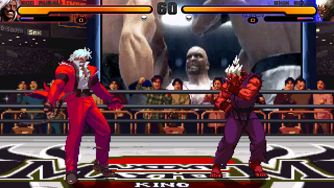 MUGEN Quality Test: God Rugal vs. Shin Gouki - YouTube