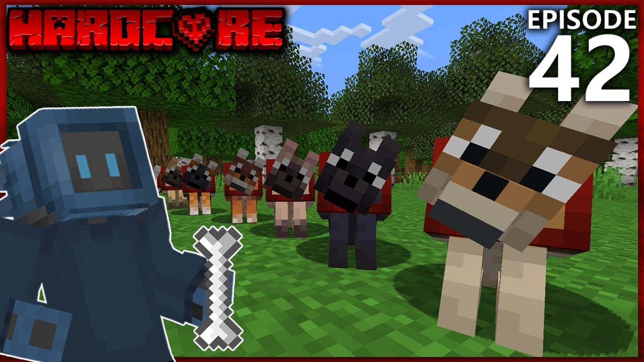 I Found EVERY Wolf Variant in Minecraft Hardcore! - YouTube