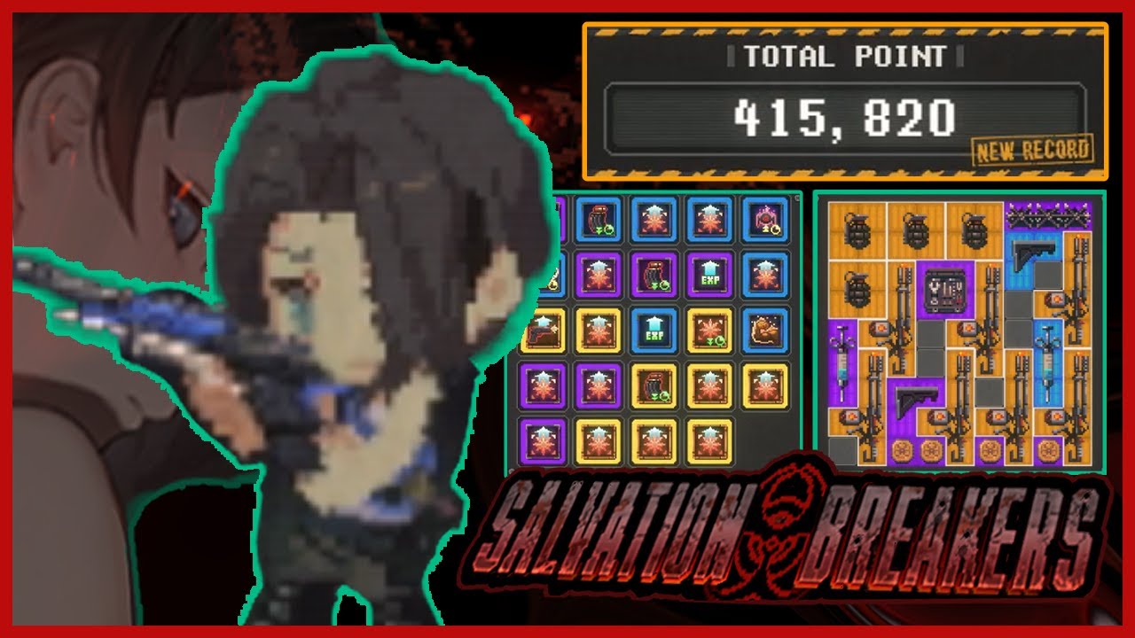 【NIKKE】ミニゲーム SALVATION BREAKERS Score 415,820 【REBORN EVIL】 - YouTube