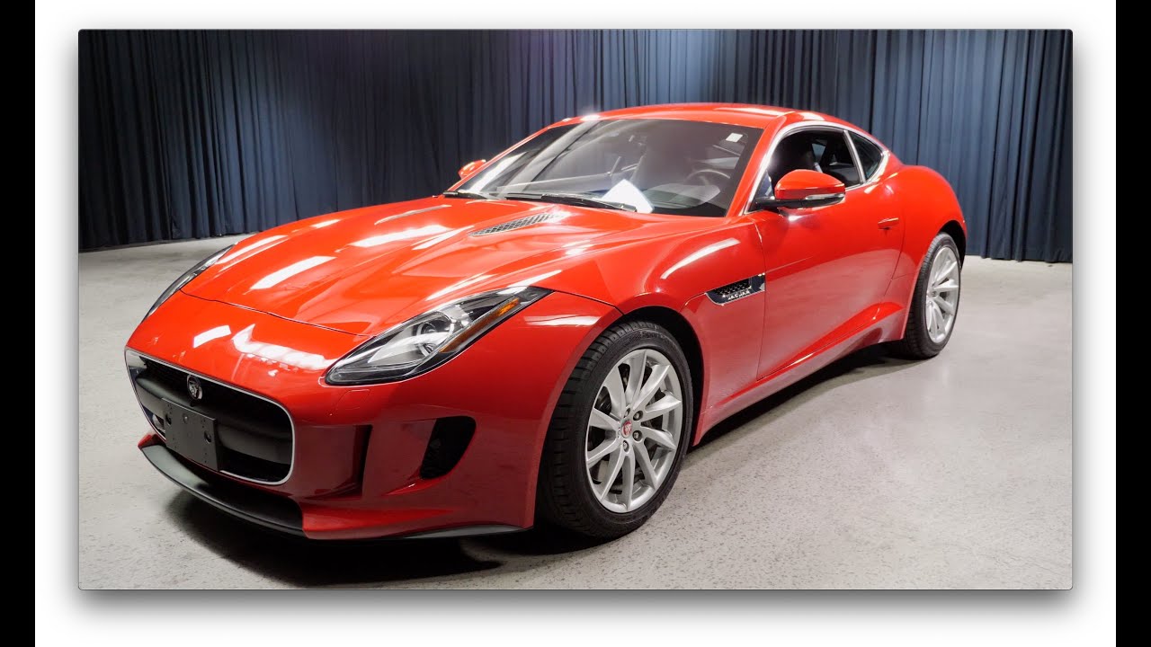 2017 Jaguar F TYPE Caldera Red Preowned - M18311C - YouTube