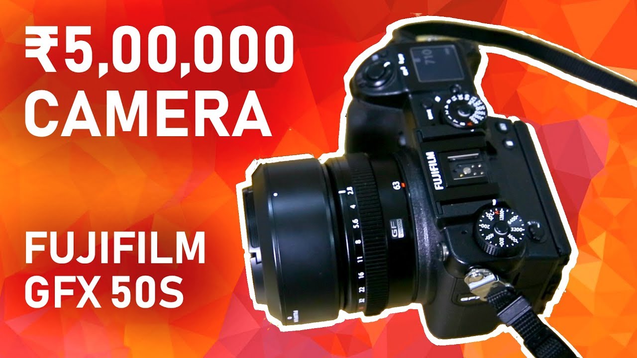 MOST EXPENSIVE fujifilm Camera: GFX 50S Hands On - YouTube