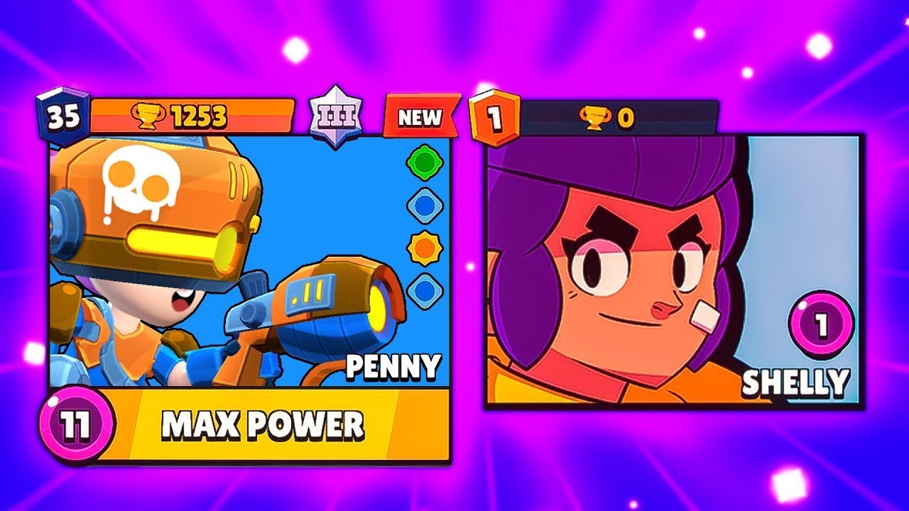 RANK 35 MOON CURSER PENNY CURSED ACCOUNT#brawlstars #newbrawl #brawl # ...