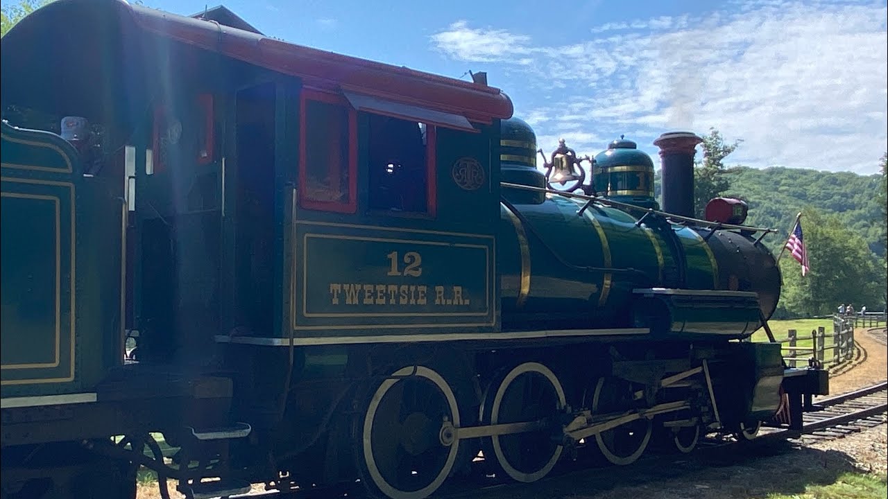Tweetsie Railroad #12 Special Train Ride On Coach #5 (Heritage Weekend ...